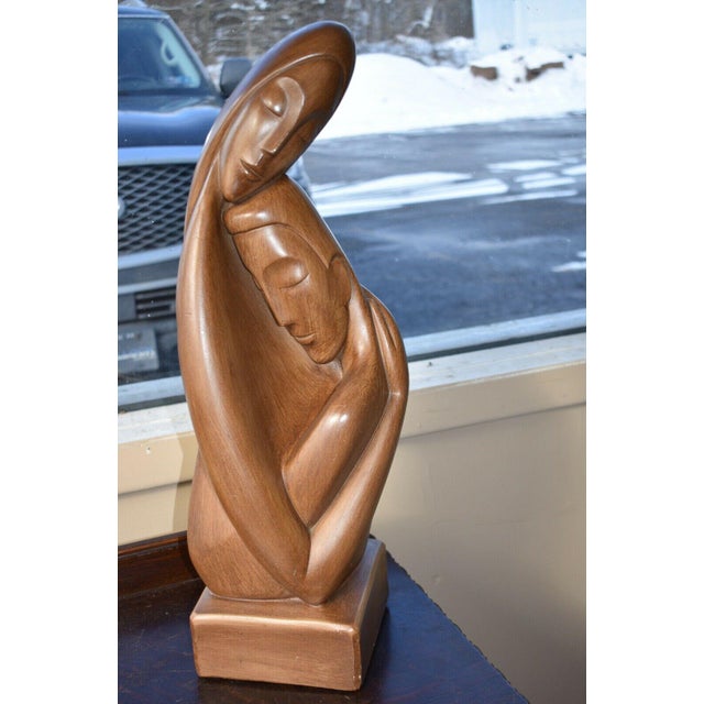 1960s Mid Century Modern Marwal Ind Inc Couple Table Sculpture Signed ...