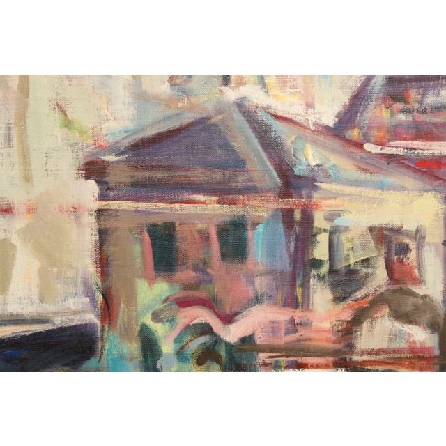 1970s 'Tabor Road' Original Oil Painting by Anthony A. Ferrara | Chairish