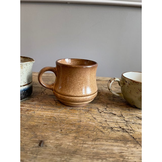 1960s Curated Collection of Vintage Handmade Mugs- Set of 4 | Chairish
