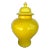 W & J Sloan Bright Yellow Ginger Jar | Chairish