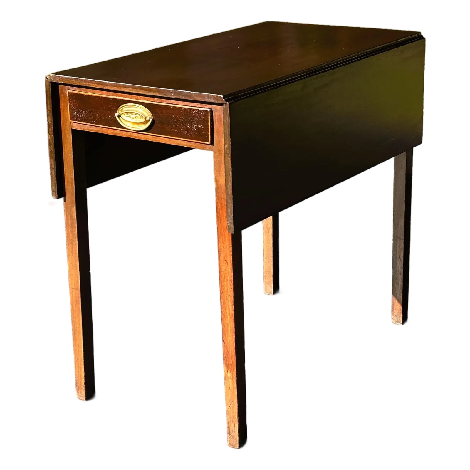 19th Century Federal Drop-Leaf Table | Chairish