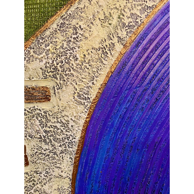 Pair Large Scale Works on Canvas by Joy Broe, Circa 1990s | Chairish