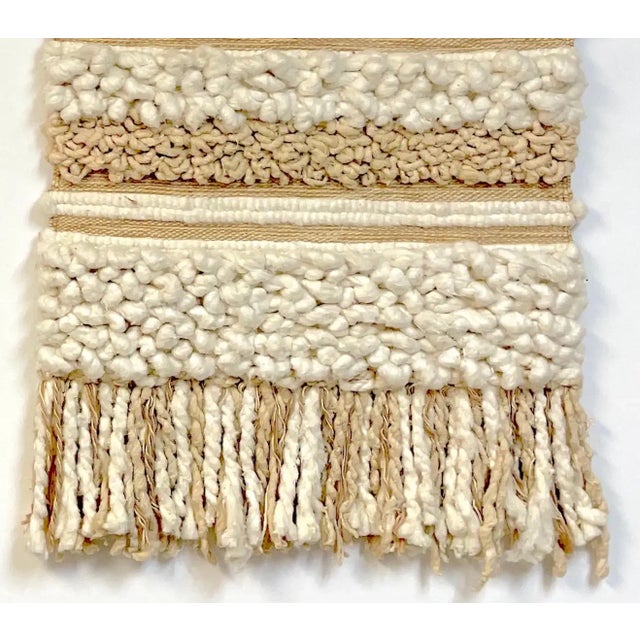 Woven Oaxaca School Abstract Fiber Art Tapestries - a Pair | Chairish