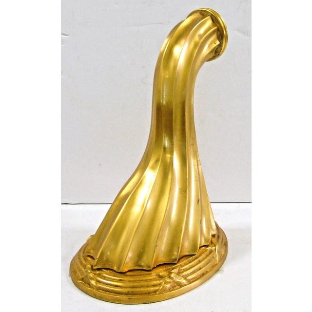 Sherle Wagner Gold Plated Ribbon & Reed Wall Mount Tub Spout 0818tub-Gp ...