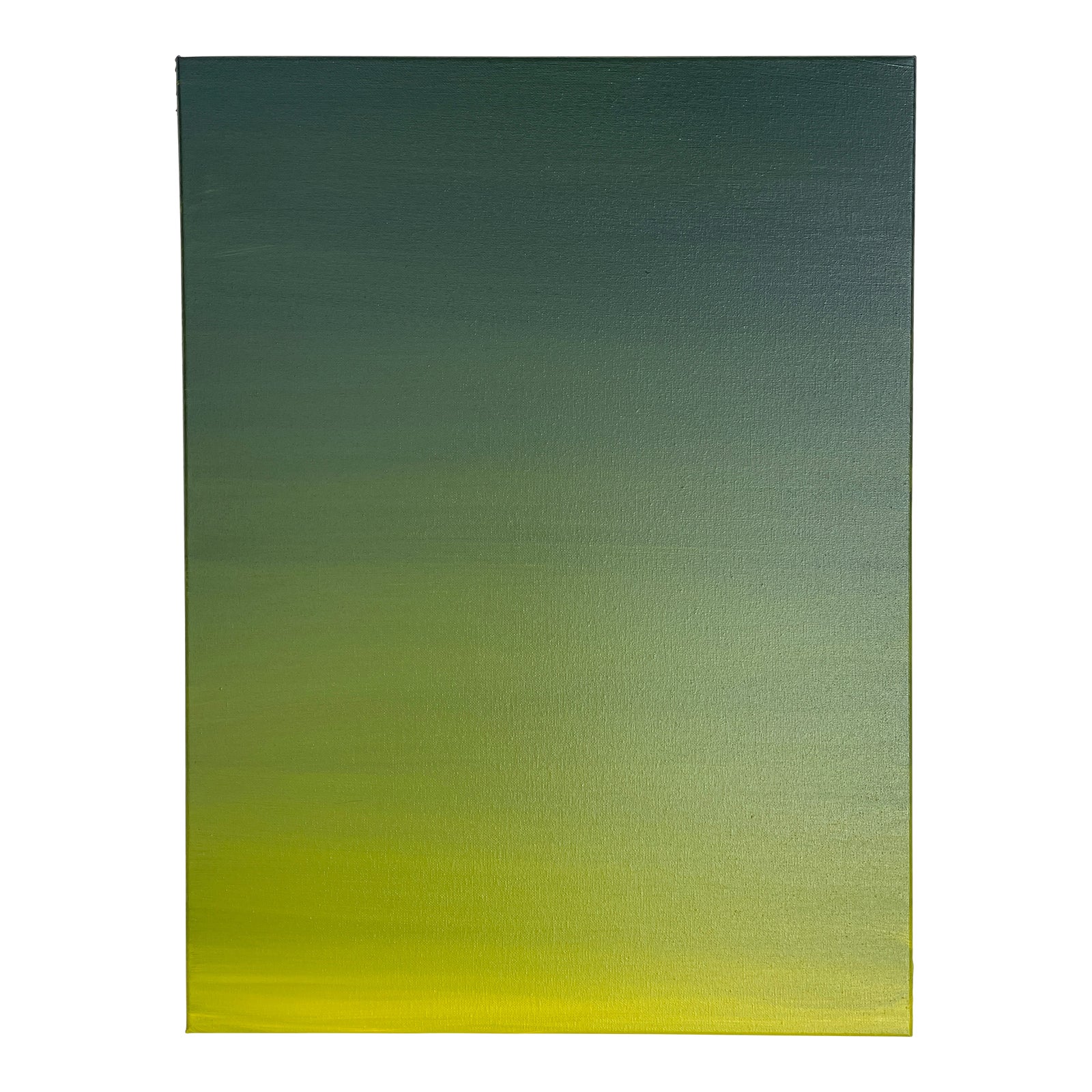 Original Contemporary Minimalist Green Landscape Gradient Abstract ...