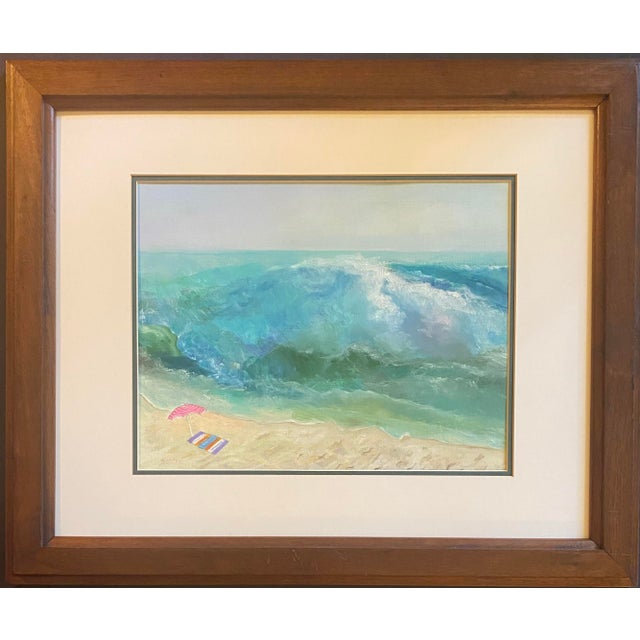 The Wave, Contemporary, Original Oil Painting by Satori Gregorakis ...