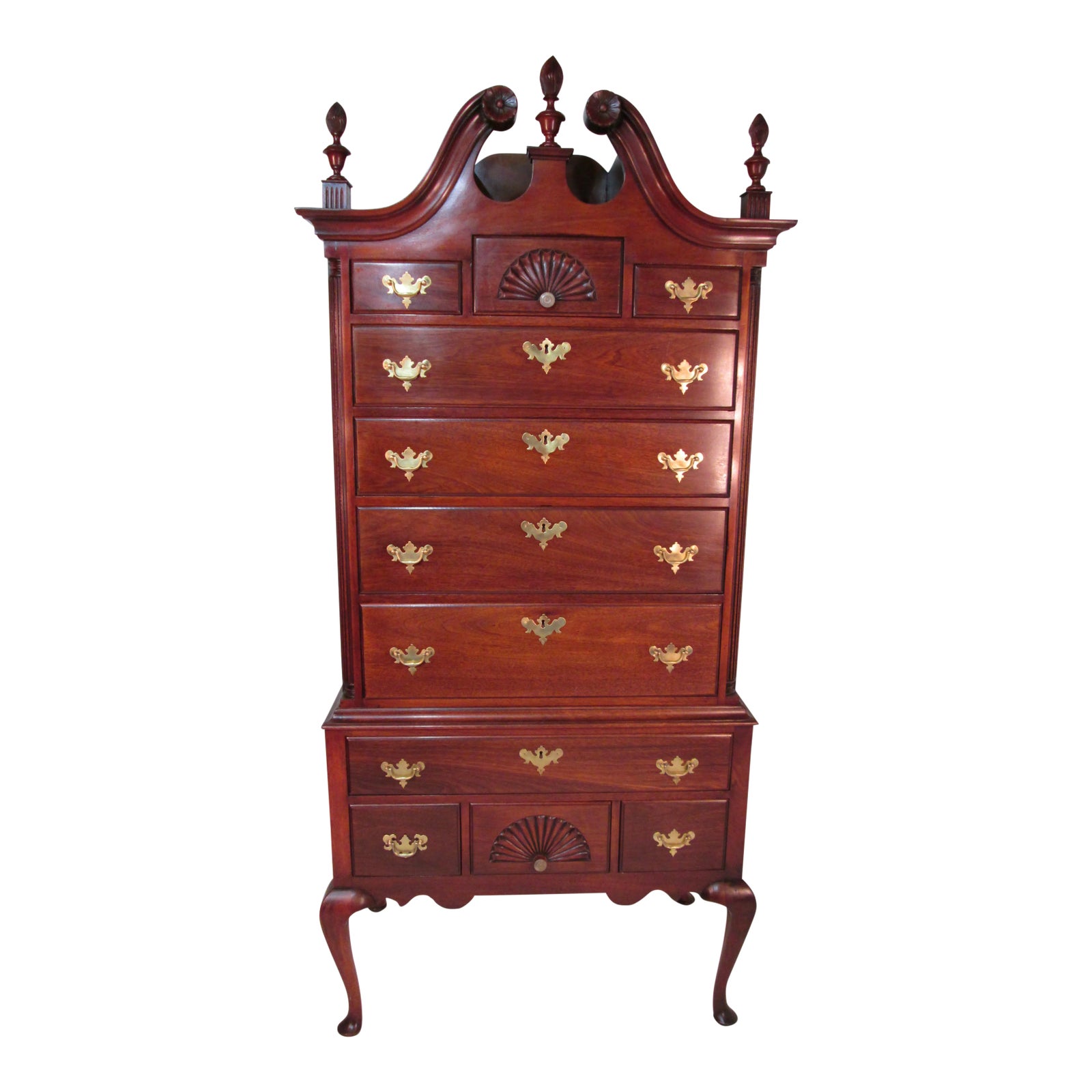 Beacon Hill 2-Piece Highboy | Chairish