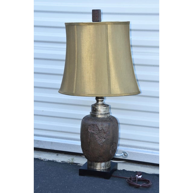 Uttermost Textured - Rustic Ceramic Lamp | Chairish
