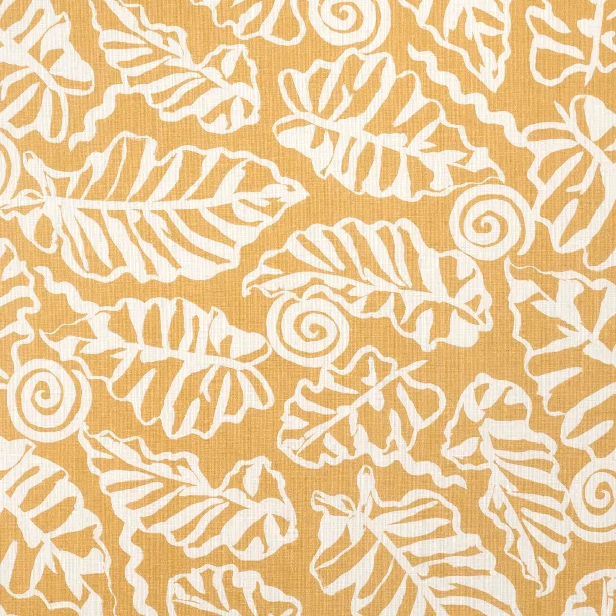 SAMPLE - Schumacher Del Mar Indoor/Outdoor Fabric In Marigold | Chairish