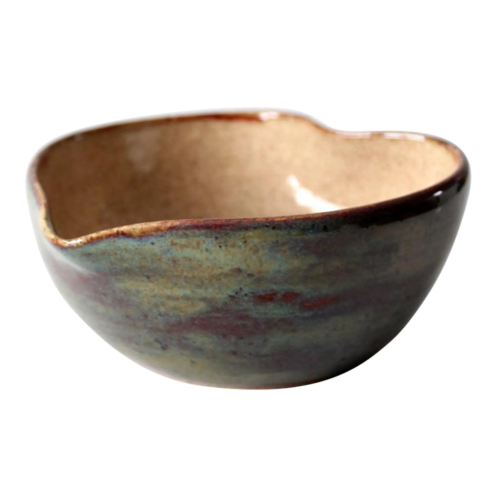 Vintage Studio Pottery Bowl | Chairish