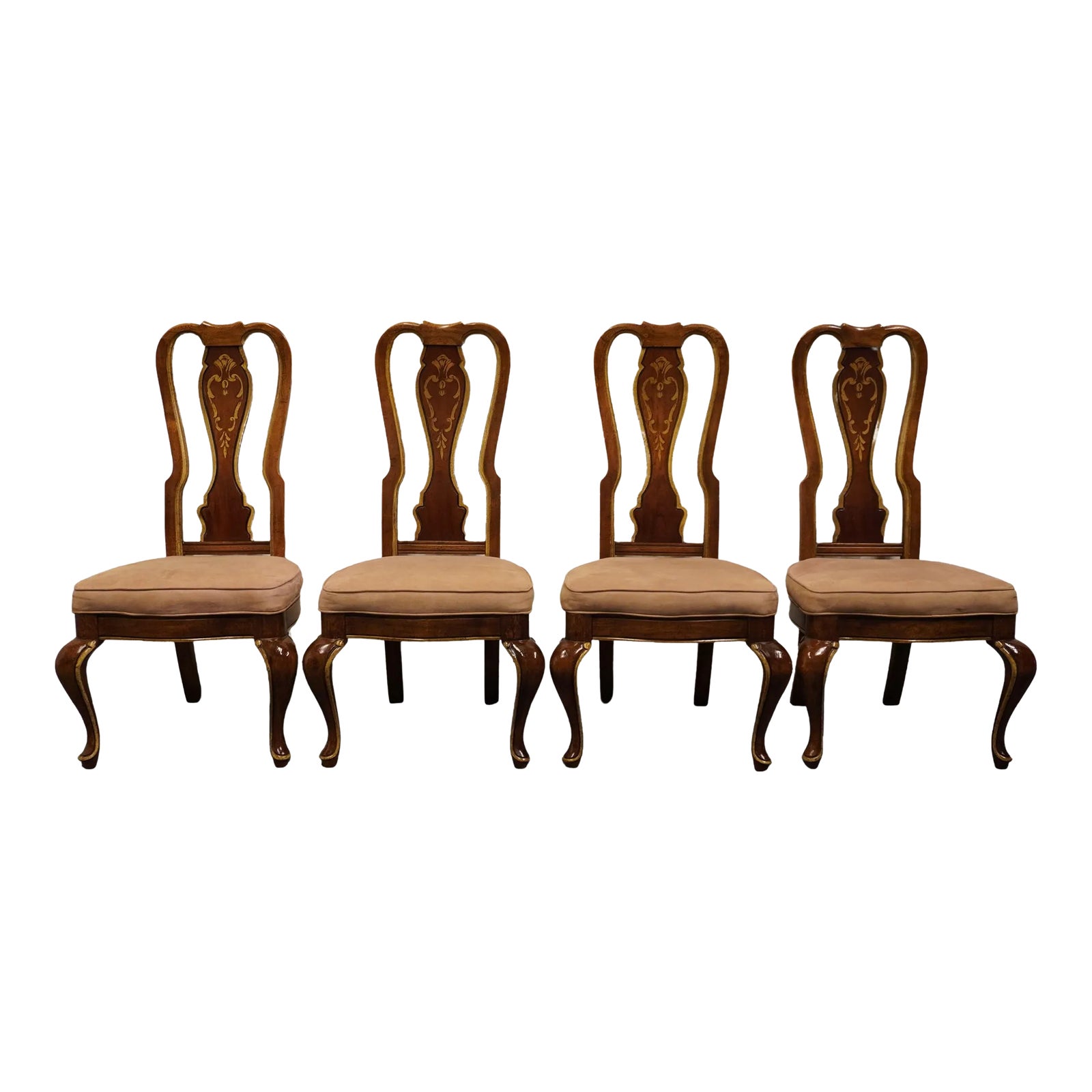 Set of 4 American Furniture Co. Italian Neoclassical Tuscan Style ...