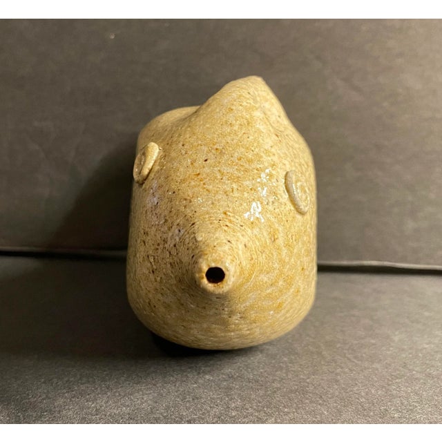 Mark Hewitt Pottery Fish Figure | Chairish