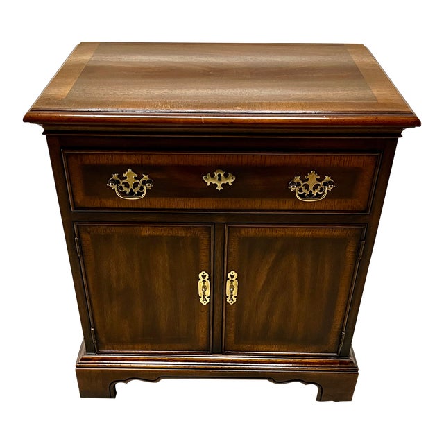 Drexel 18th Century Classics Mahogany Nightstand | Chairish