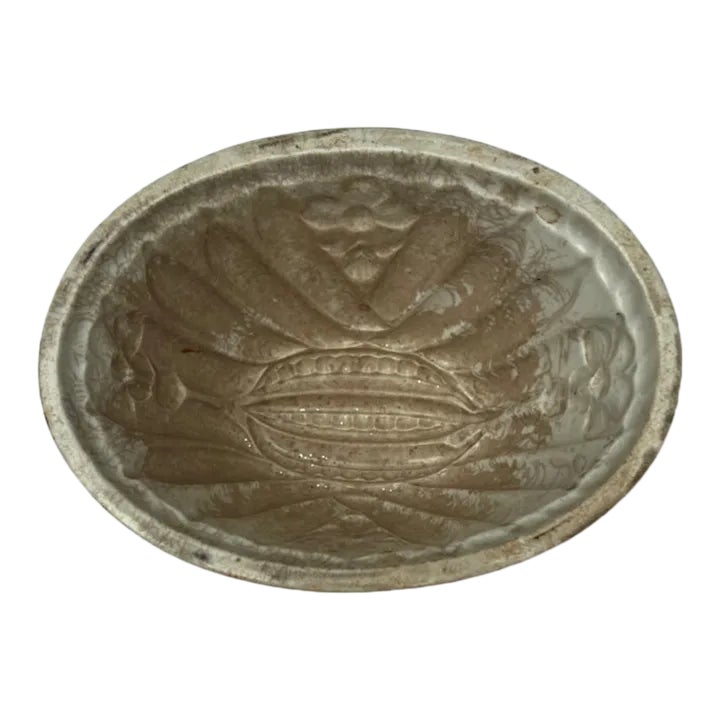 19th Century Victorian Food Mold - Squash Design | Chairish