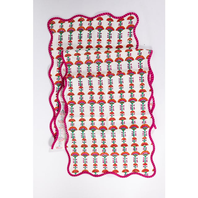 Furbish Eugenie Table Runner, 16" x 90" | Chairish