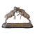 Mid 20th Century Fighting Big Horn Sheep Bronze Mountain Rams Dueling ...
