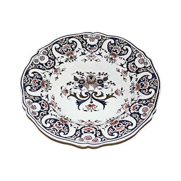 French Faience Plate | Chairish
