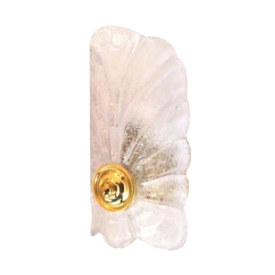 Mid-Century Italian Wall Sconce in Murano Glass, 1970s | Chairish