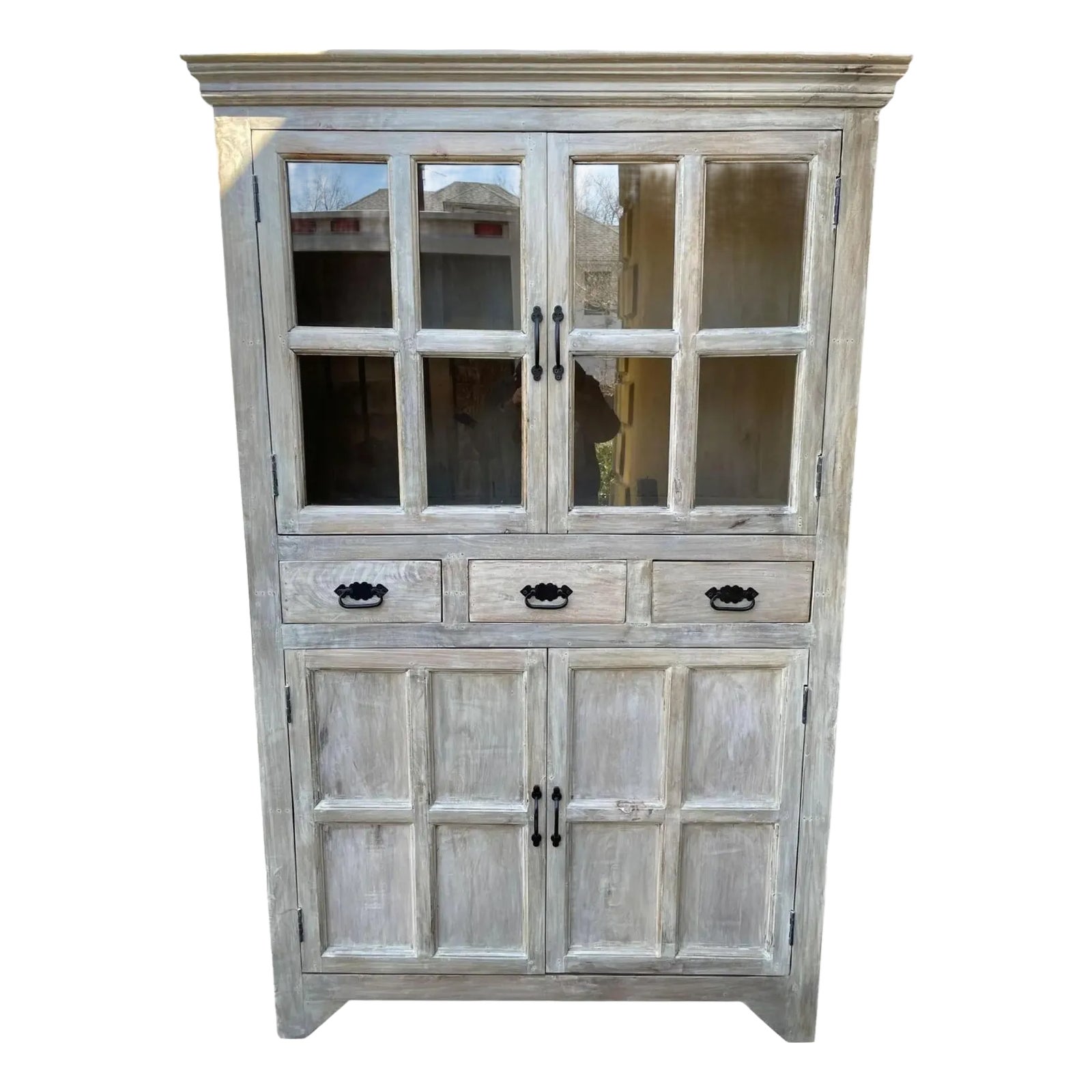 Cape Cod Kitchen Hutch | Chairish