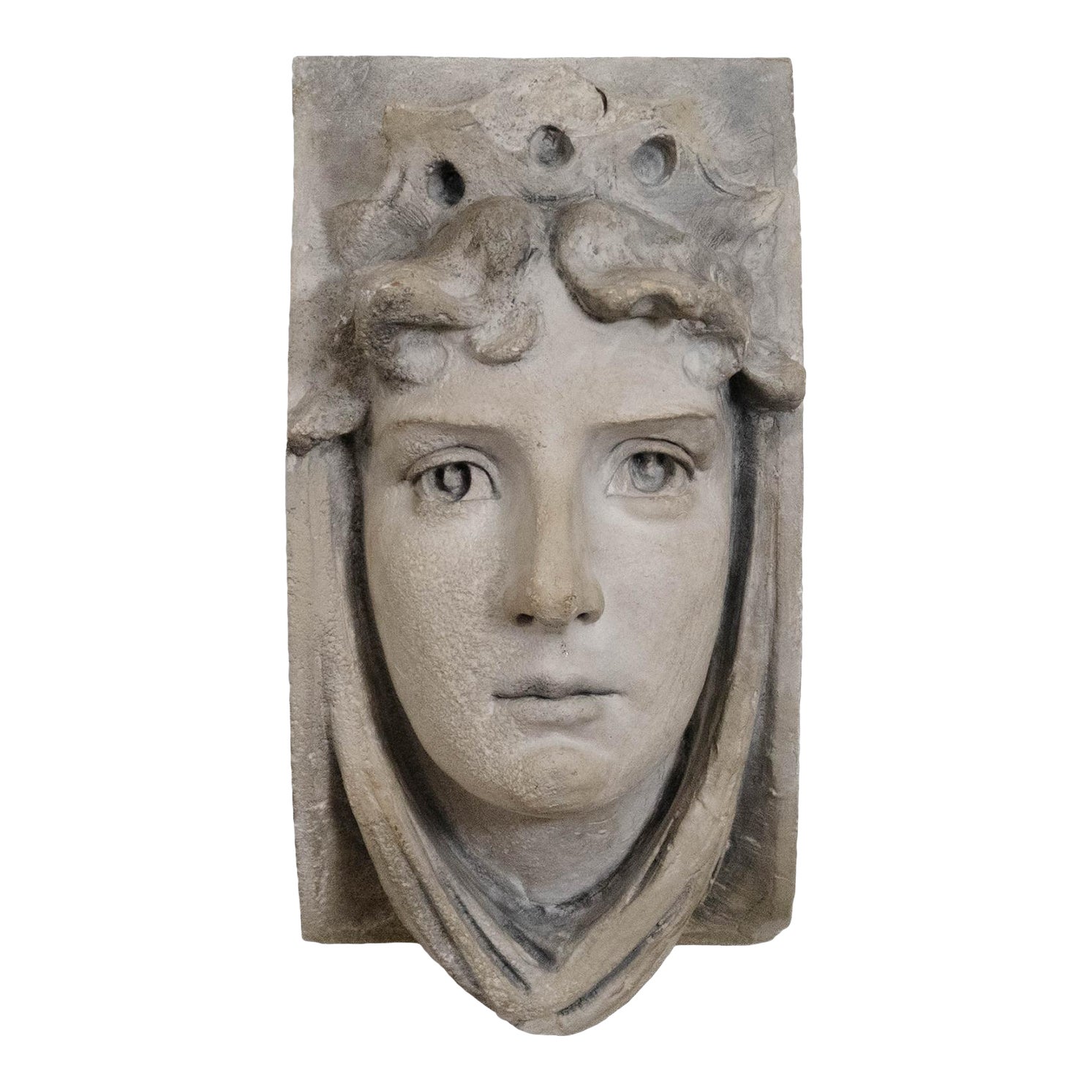Late 19th Century Antique Plaster Cast of Classical Relief | Chairish