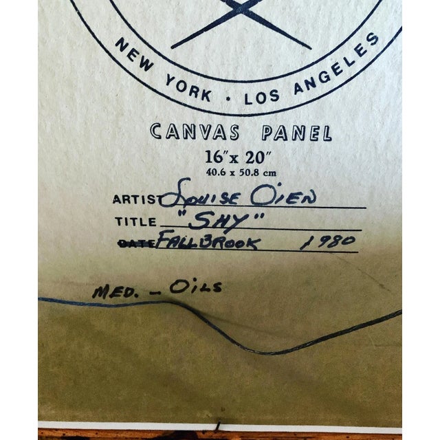 Louise Oien Original Oil Painting Native America Indian Woman - Louise ...