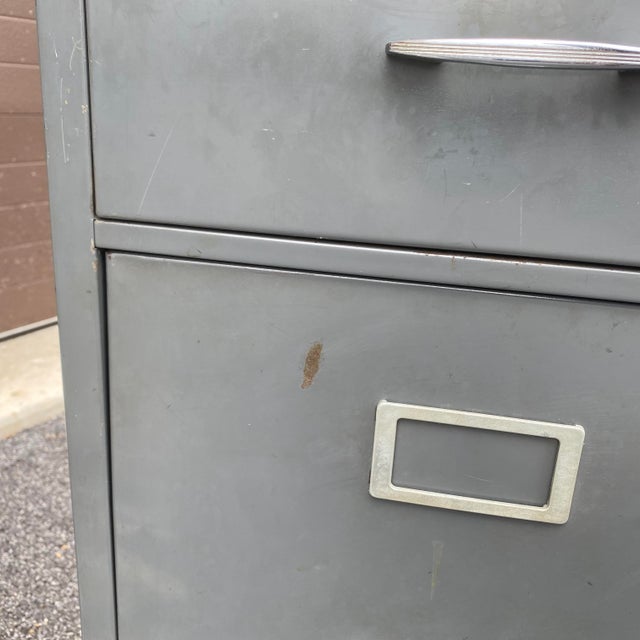 Cole Steel Locking Safe & File Cabinet Combo | Chairish