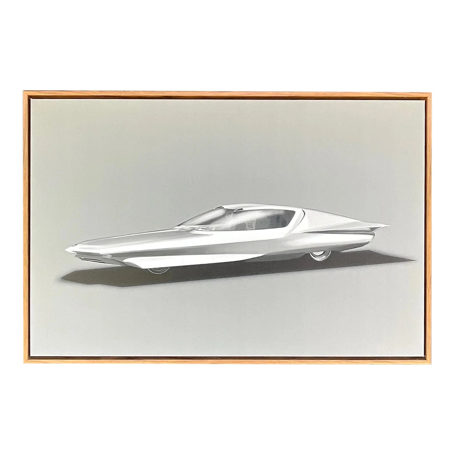 Buick Century Cruiser Concept Car Giclee on Canvas, Framed | Chairish