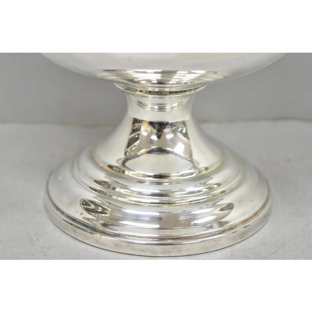 Vintage Sheridan Silver Plated Trophy Cup Urn Bar Champagne Chiller Ice ...