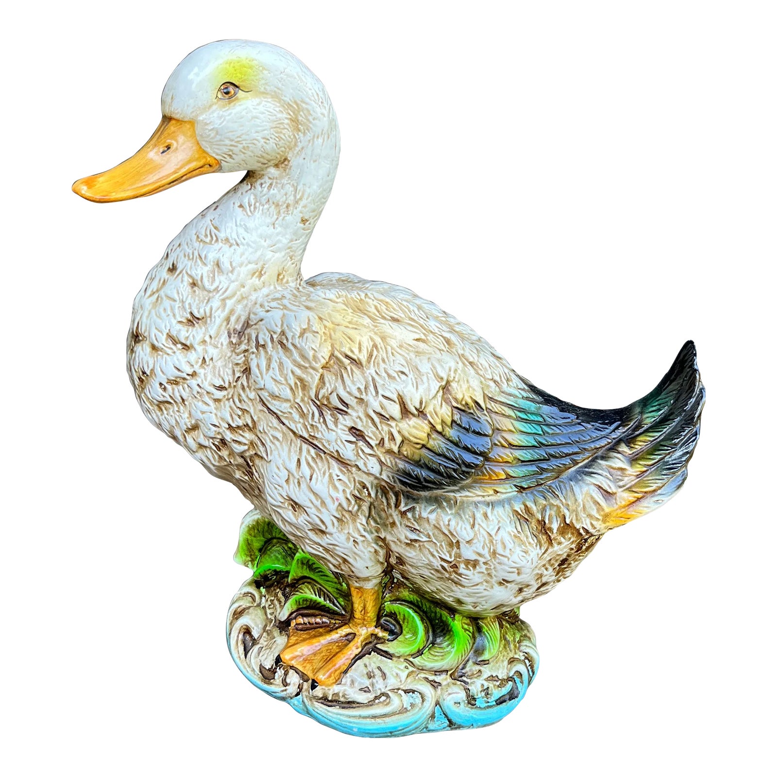 Mid 20th Century Sassy Duck Figurine | Chairish