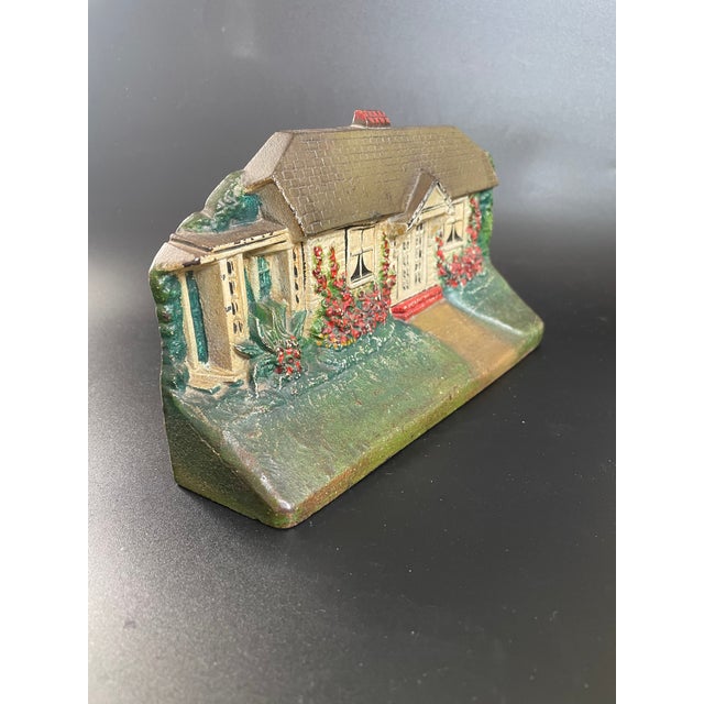 Antique Judd Company #1283 Cast Iron Cottage Farmhouse Doorstop ...