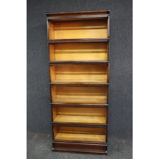 Macey Quarter Sawn Oak Stacking Bookcase | Chairish