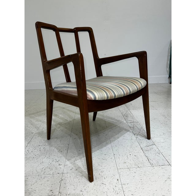 Mid 20th Century Mount Airy Dining Room Table and 6 Chairs John Stuart ...