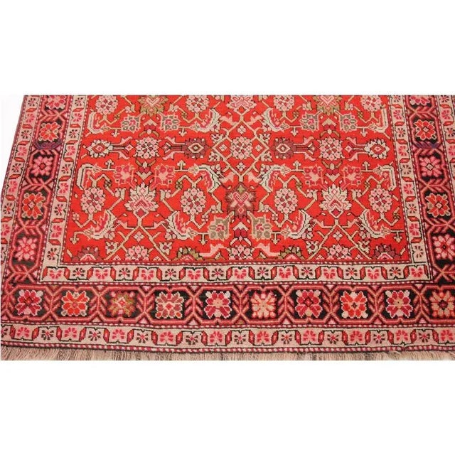 1930s Old Russian Shirvan Area Rug 4’3″ X 6’7″ | Chairish