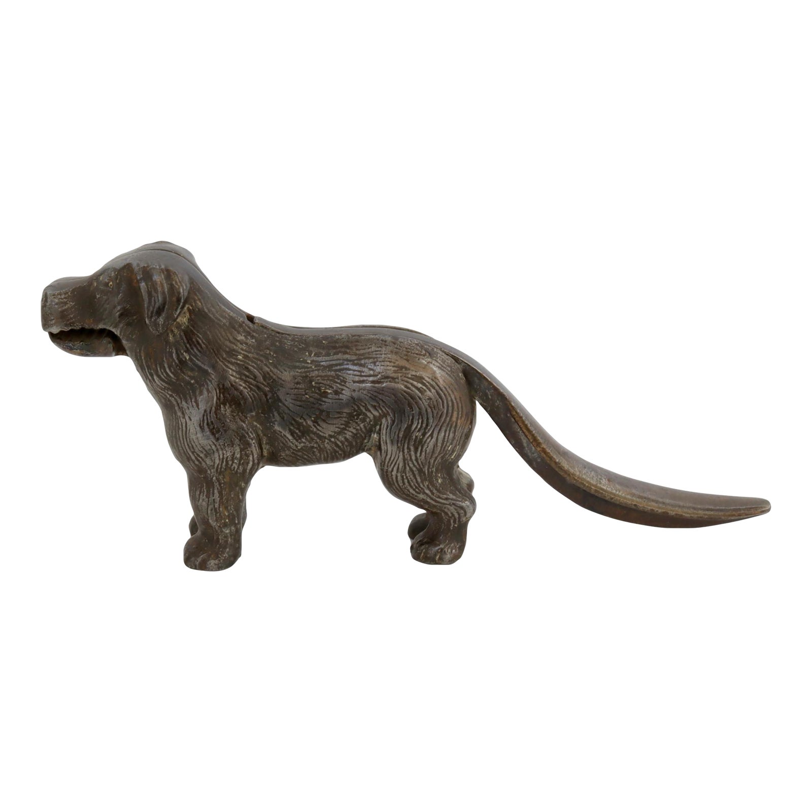 Antique Cast Iron Dog Nutcracker | Chairish