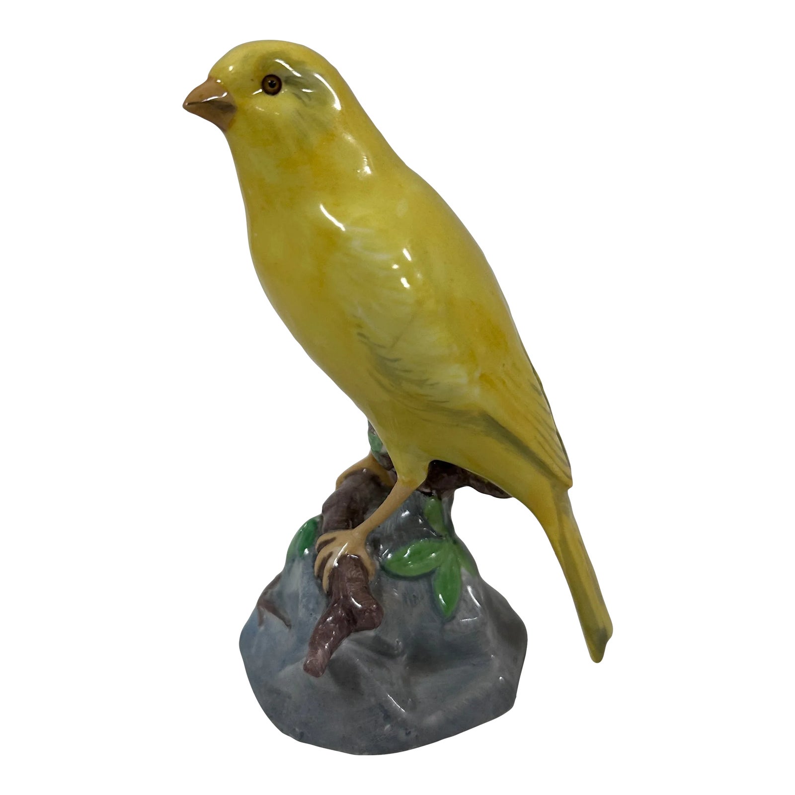 Vintage Spode Copeland Yellow Canary Bird Figurine | Chairish