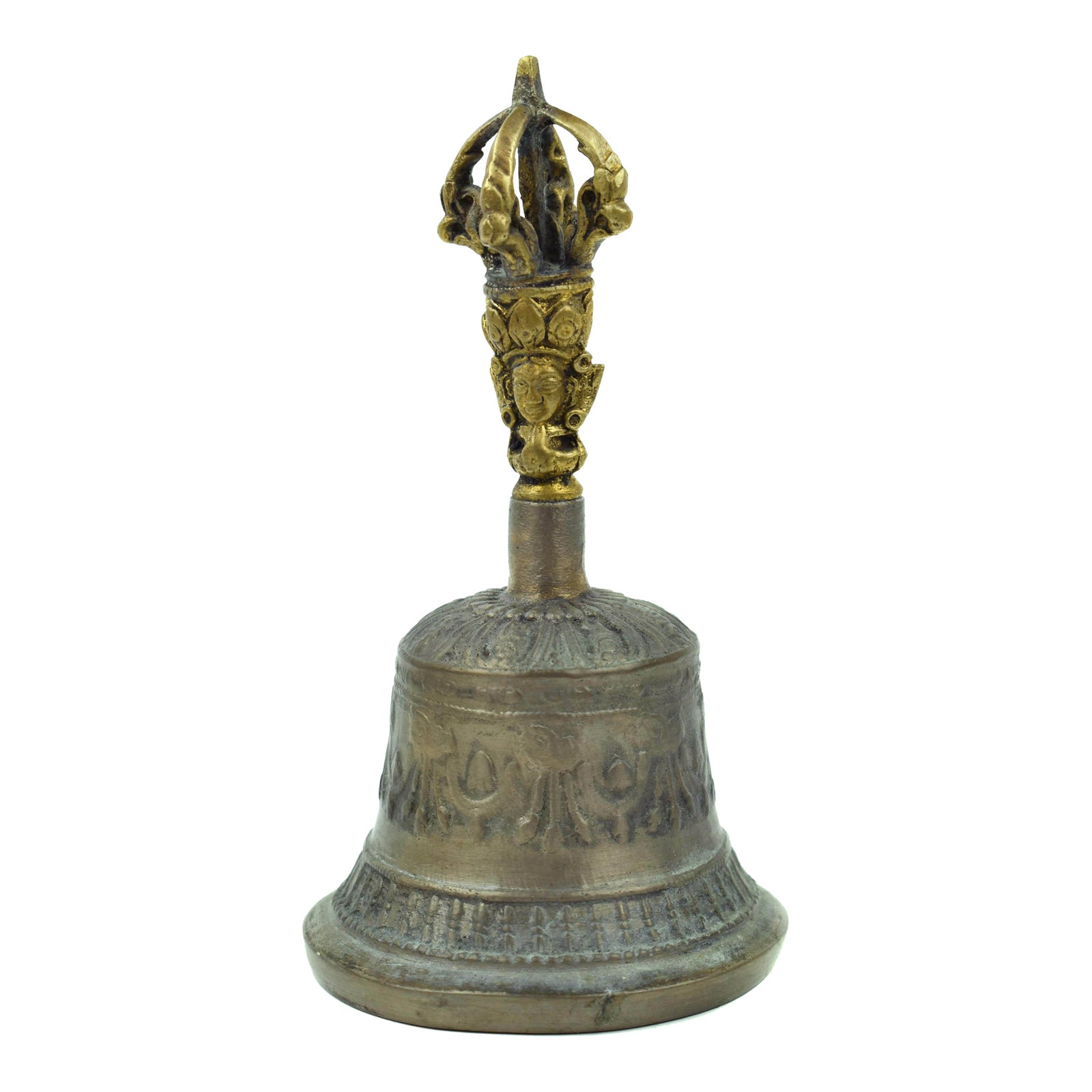 Antique Tibetan Ritual Ceremonial Ghanta Drilbu Bell | Chairish