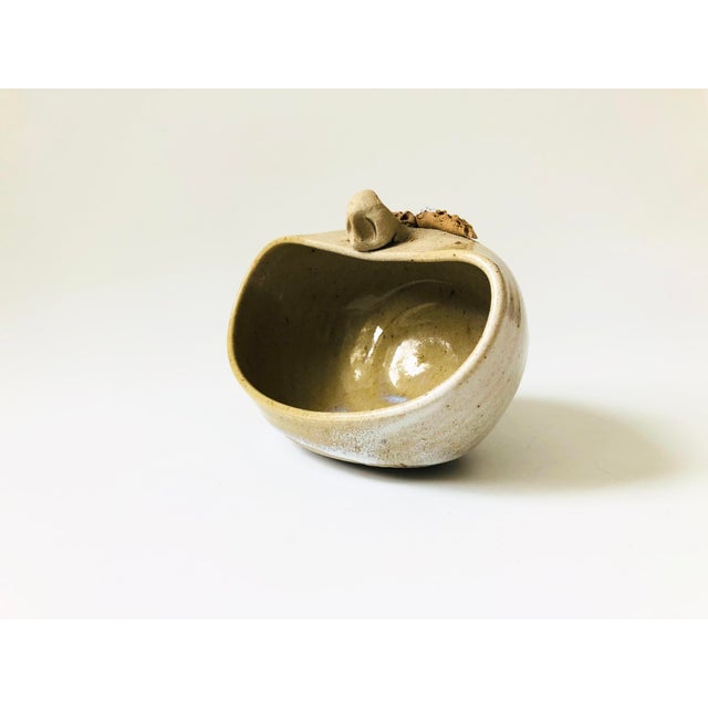 Pottery Face Bowl | Chairish