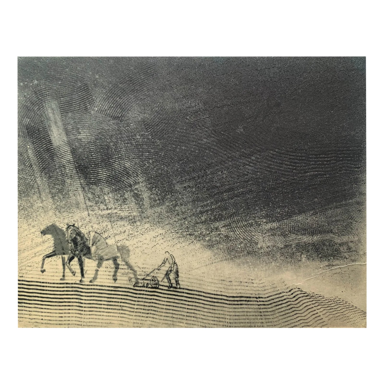 Pawel Zablocki, Untitled, 2005, Etching & Paper | Chairish