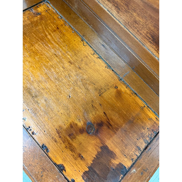 Late 19th Century Arts & Crafts Walnut Hall Tree | Chairish