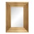 Kerry Small Rectangle Wall Mirror - Brass | Chairish
