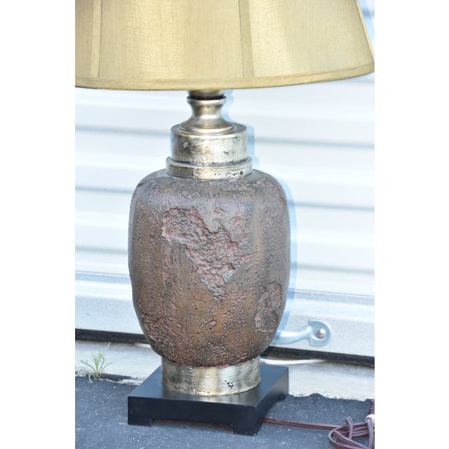 Uttermost Textured - Rustic Ceramic Lamp | Chairish