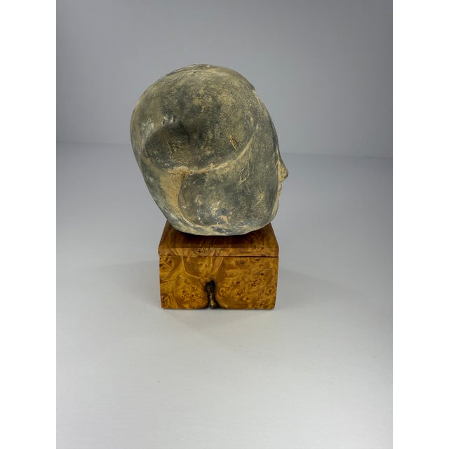 Asian Ceramic Bust of a Female | Chairish