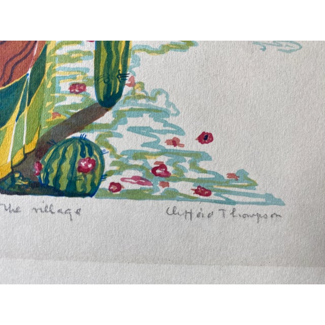 1930s Clifford Thompson South American Figural Painting | Chairish