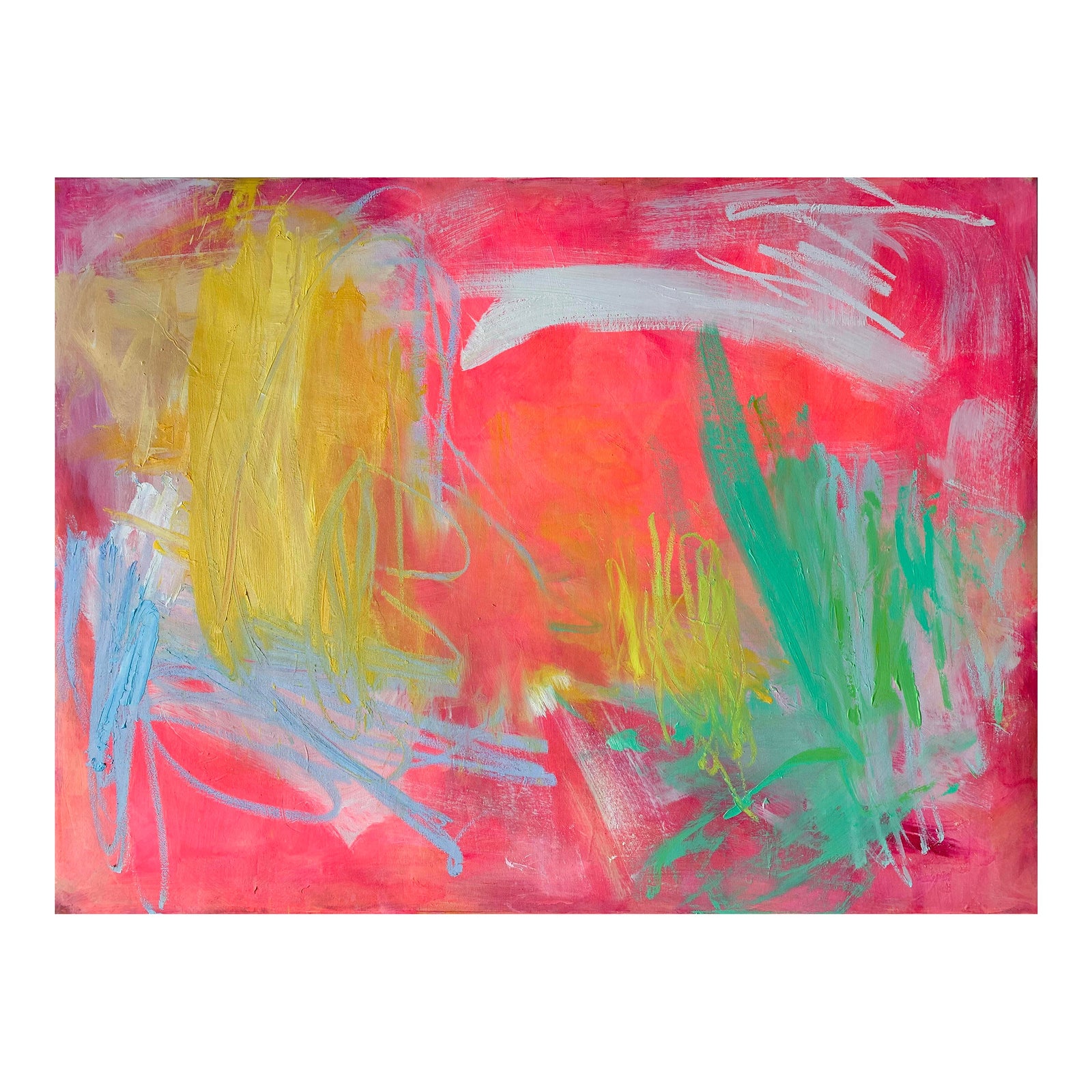 "Spring Break" by Trixie Pitts Abstract Expressionist Oil Painting ...