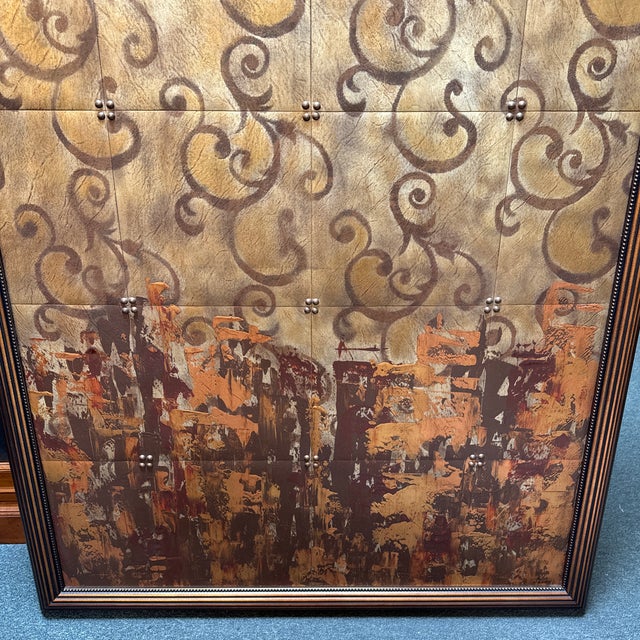 Art in Nature Southern Harvest Abstract Painting | Chairish