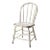 Antique White Spindle Back Chair | Chairish