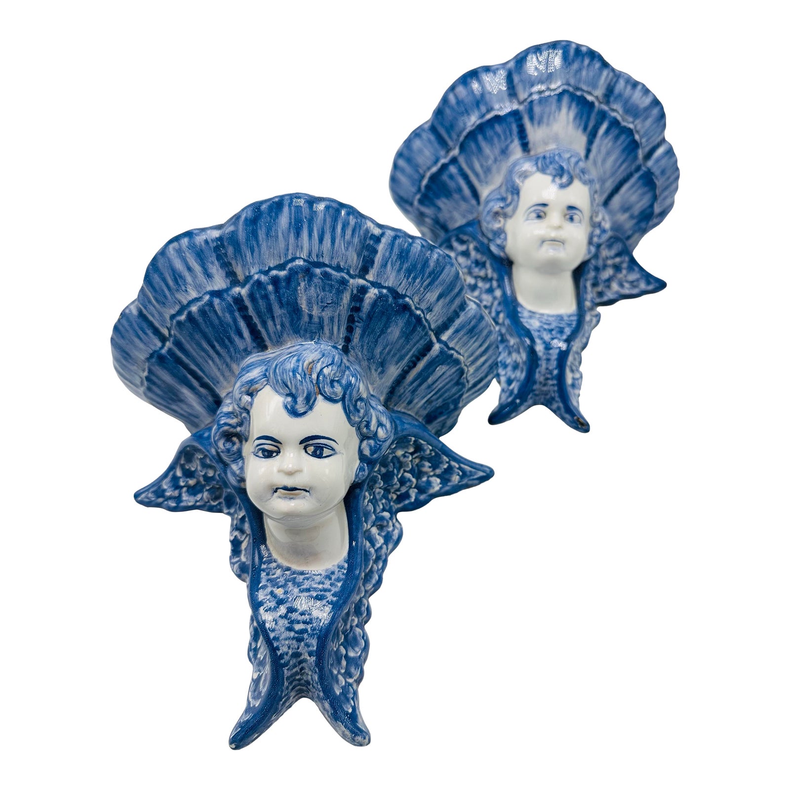 Decorative Ceramic Wall Brackets | Chairish