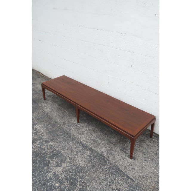 Lane Mid Century Modern Extra Long Coffee Table | Chairish
