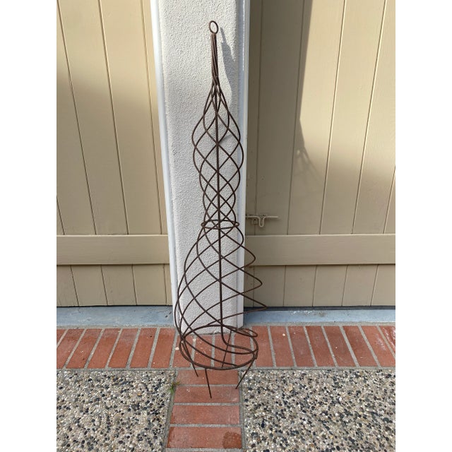 Extra Large 62” Vintage Garden Topiary Forms | Chairish