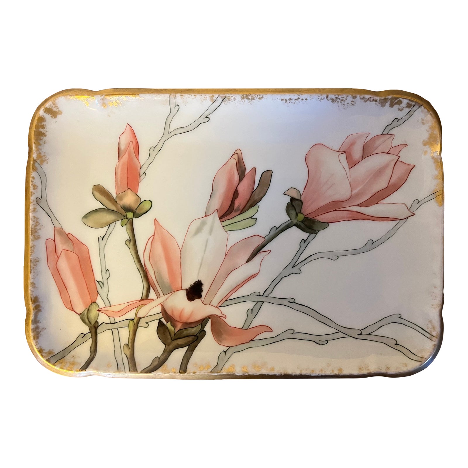 Antique 19th Century Aesthetic Movement CFH GDM French Limoges ...